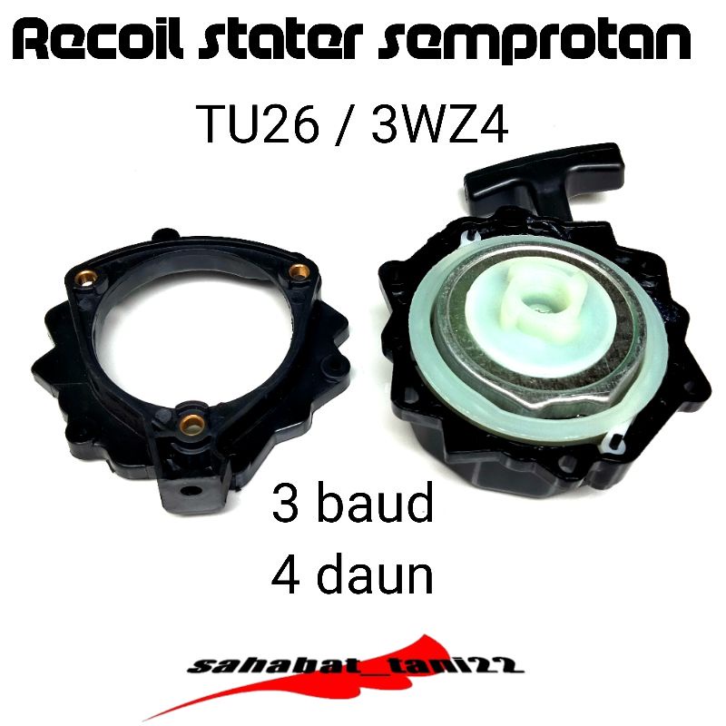 Jual Recoil Stater tu26 Tarikan Engkol Mesin Semprot Hama Tu26 Easy starter 3 lubang 4 daun ...