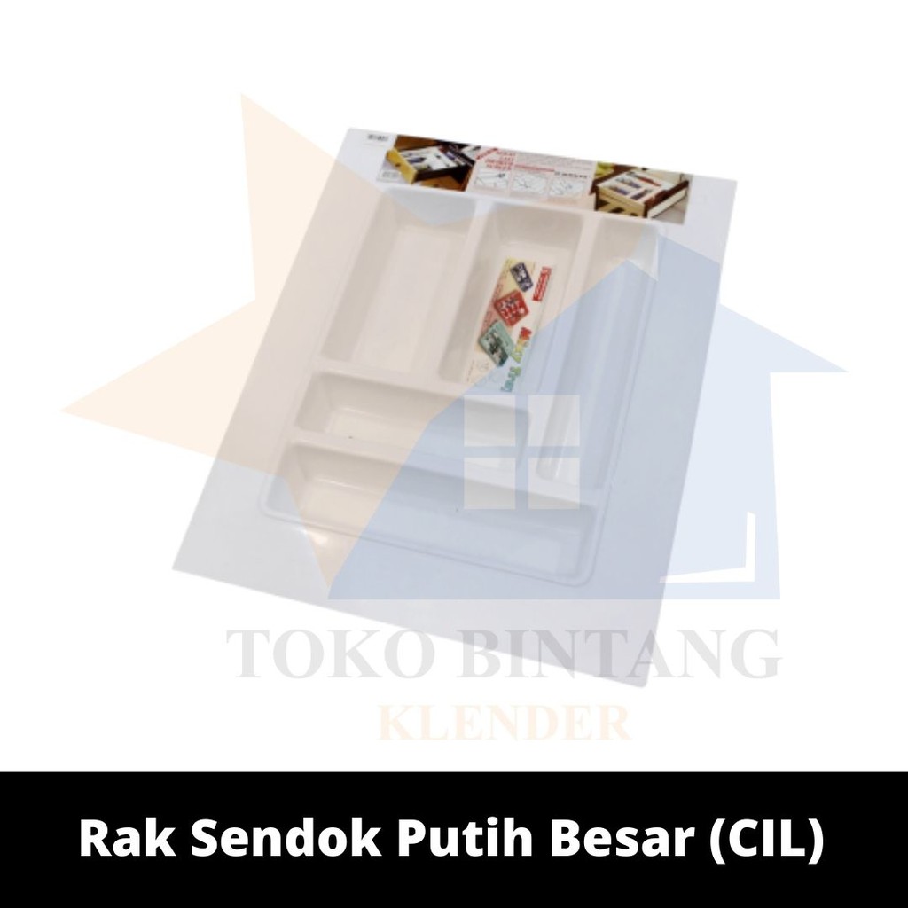 Jual Rak Sendok Putih Besar (CIL) Modelline | Shopee Indonesia