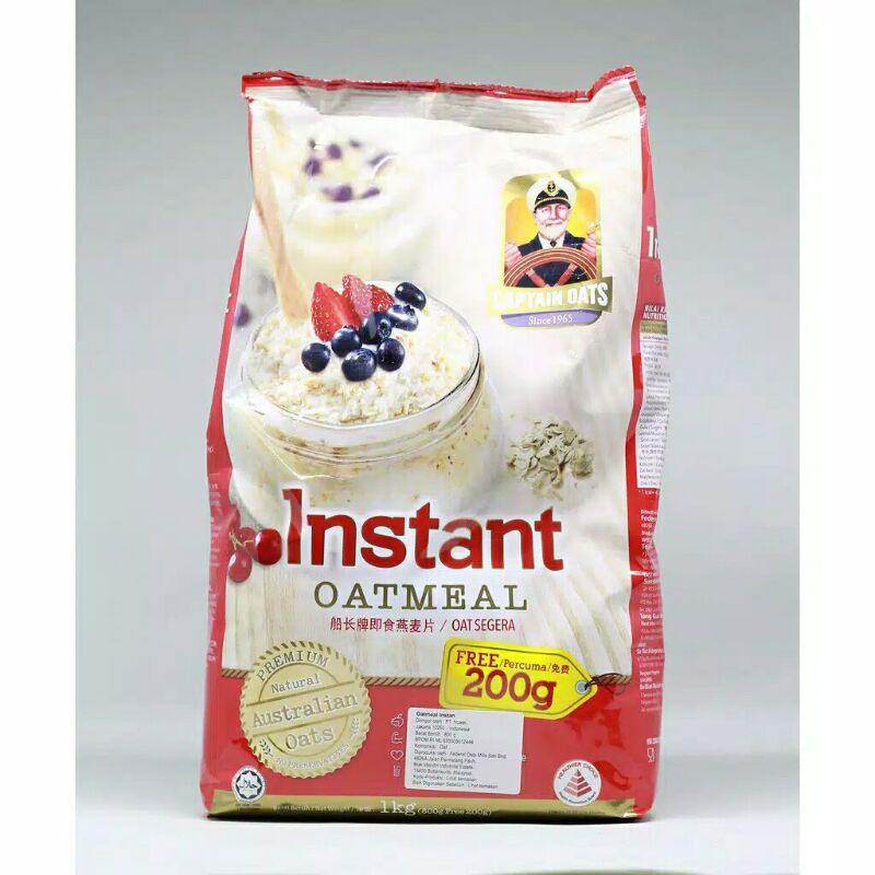 Jual Quaker oatmeal instan merah all varian BONUS MANGKOK SEGERA ORDER ...