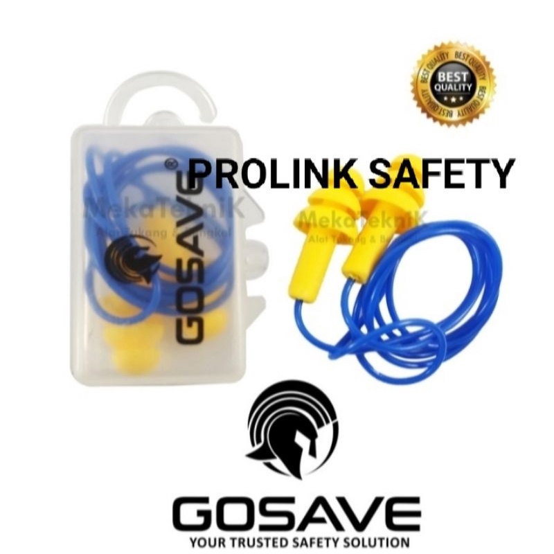 Jual EAR PLUG MERK GOSAVE ORIGINAL | Shopee Indonesia