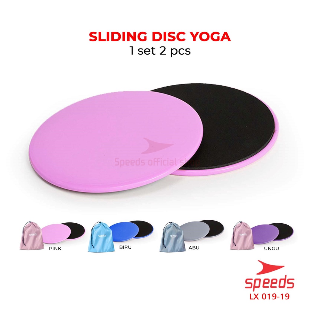 Jual SPEEDS Slider Disc Gliding Disc Power Slider Plate Fitness Core ...