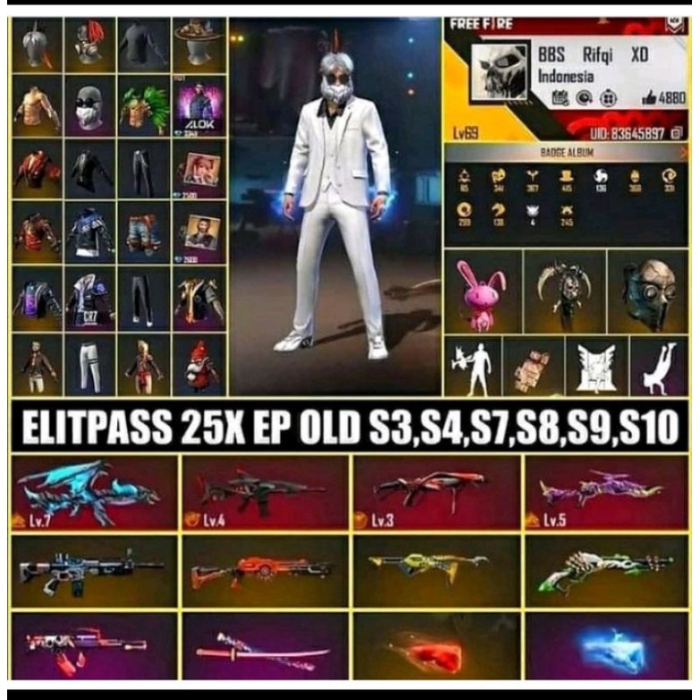 Jual Akun FF murah unchack | Shopee Indonesia