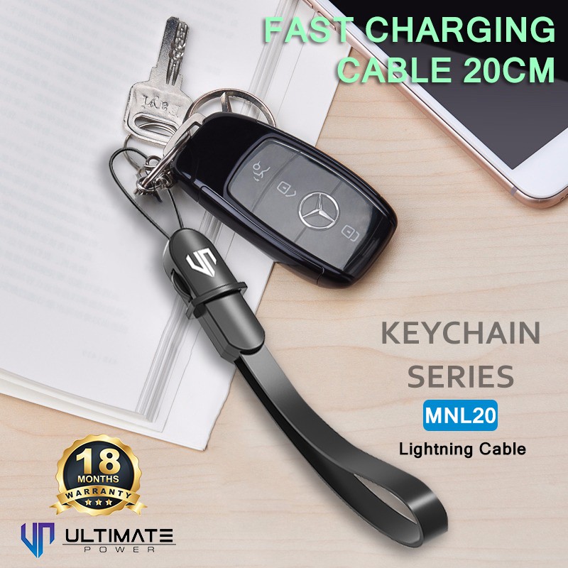 Jual Data kabel lightning Ultimate Power Cable Keychain Series ...