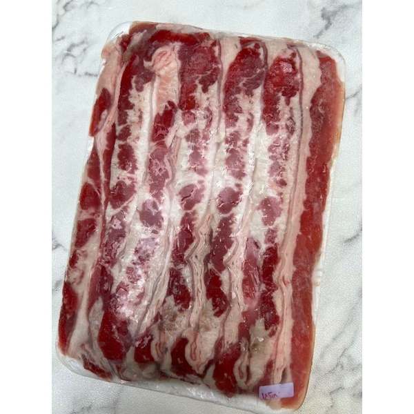 Jual US beef shortplate slice / sapi US iris tipis / korean bbq/ daging ...