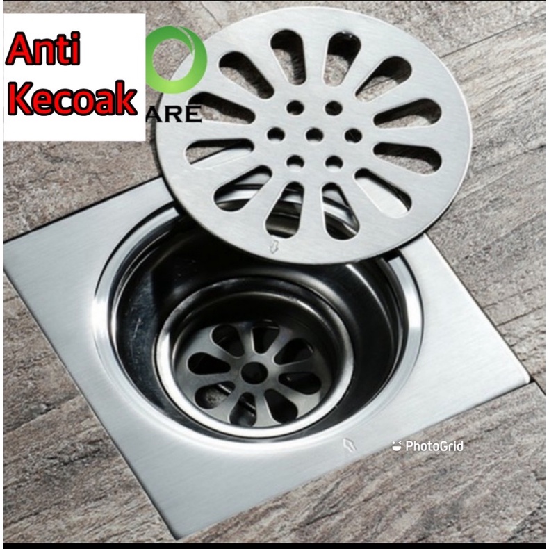 Jual Terlaris Saringan Got Kamar Mandi Floor Drain Kamar Mandi Anti Bau Anti Serangga PROMO ...