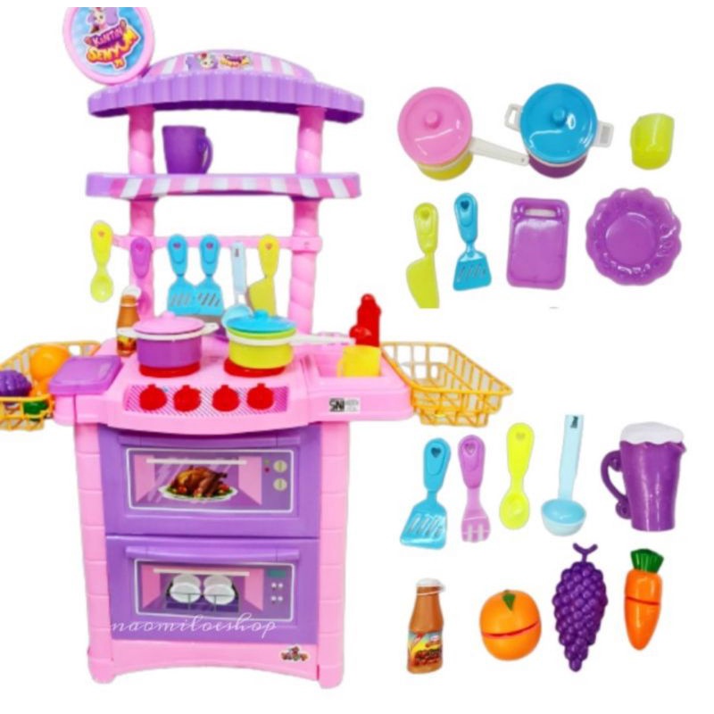 Jual FREE PAKING KARDUS. MAINAN KANTIN SENYUM MAINAN MASAK MASAKAN ...