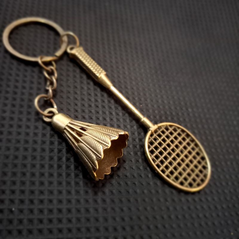 Jual Gantungan kunci badminton raket & kok keychan | Shopee Indonesia