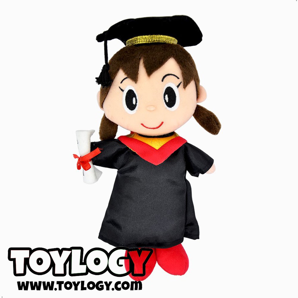 Jual Doraemon - Shizuka Graduation Doll (Boneka Wisuda) 12 inch ...