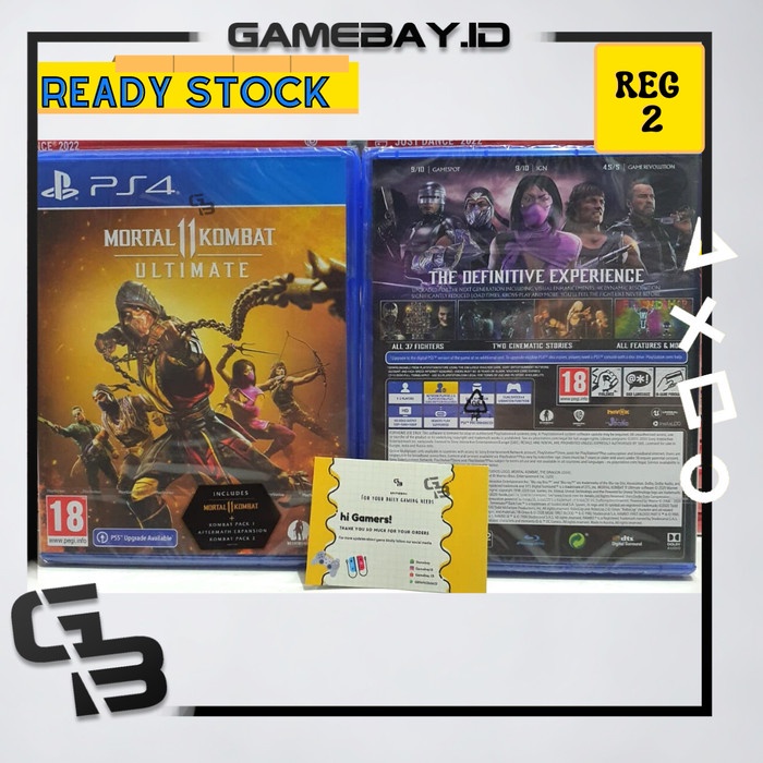 Jual Ps4 Mortal Kombat 11 II Ultimate Edition | Shopee Indonesia
