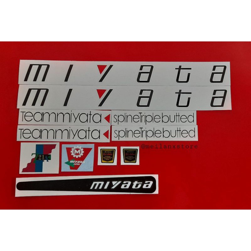 Jual Stiker Sepeda Miyata Team | Shopee Indonesia