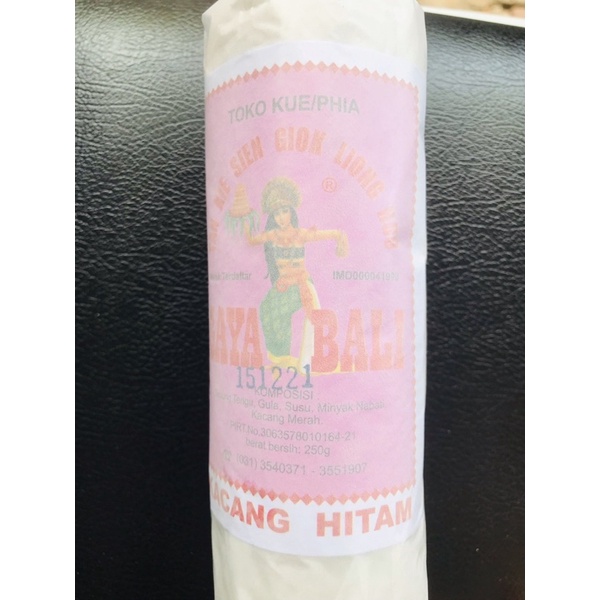 Jual [ 5 PCS ] PIA GAYA BALI KACANG HITAM FREE BUBBLE + KARDUS FRESH ...