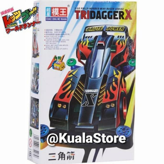 Jual Tamiya Mowang Mo Wang Tridagger X Super 1 Chassis Mini 4Wd Lets And Go | Shopee Indonesia
