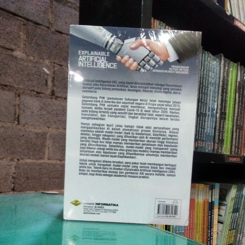Jual TERBARU BUKU EXPLAINABLE ARTIFICIAL INTELLIGENC MENGUNAKAN METODE-METODE BERBASIS NEAREST ...