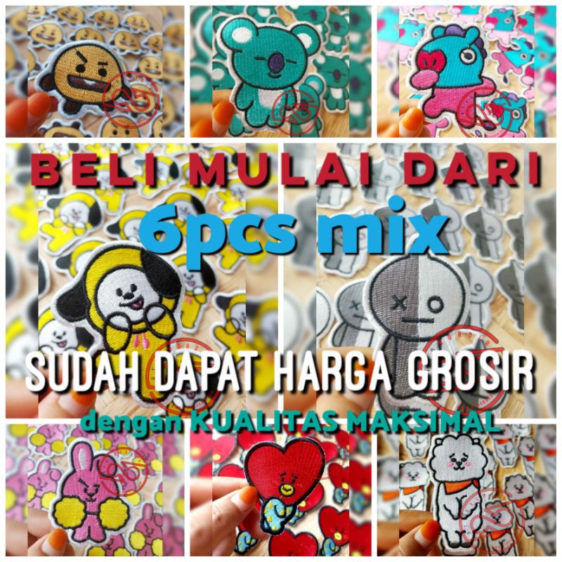 Jual Patch Full Body BT21 BTS KPOP Premium Quality | Shopee Indonesia