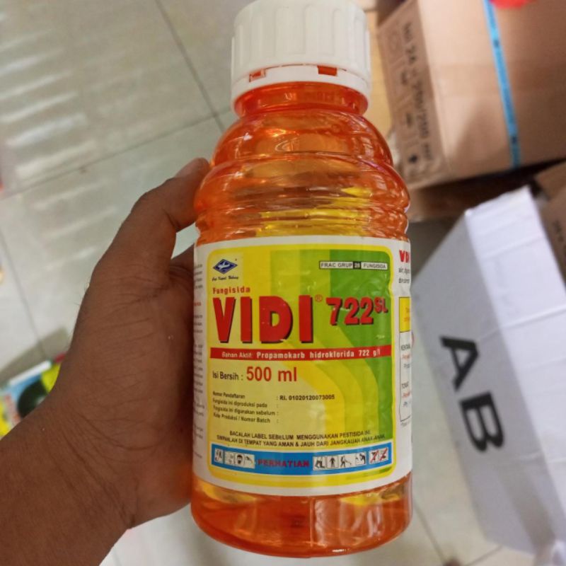 Jual Fungisida Embun Tepung Melon VIDI 722 SL - isi 500 ml | Shopee ...