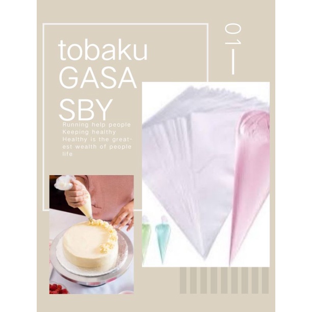 Jual PLASTIK SEGITIGA/PAPPING BAG/PIPING BAG KUE/PLASTIK CONTONG ...