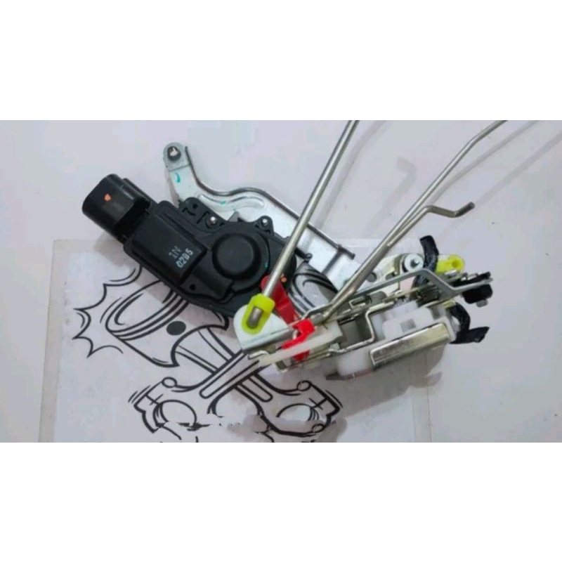 Jual Door lock Mekanis Kaca APV model Central lock Depan Kanan Original ...