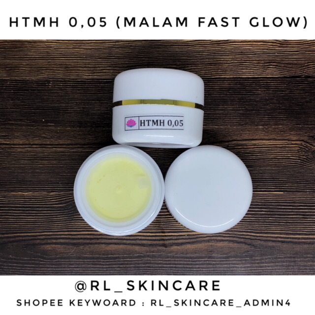 Jual HTMH 0,05 & HTMH 0,025 (CREAM MALAM FAST GLOWING) | Shopee Indonesia