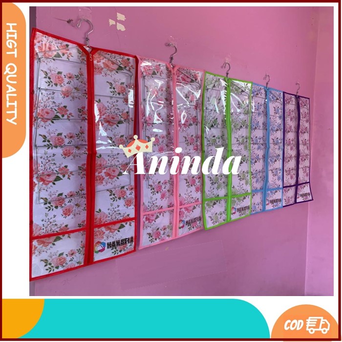 Jual RAK JILBAB JUMBO BUNGA / RAK HIJAB BUNGA / RAK HIJAB PLUS HANGER ...