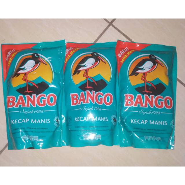 Jual BANGO KECAP MANIS REFILL 550ML/720g | Shopee Indonesia