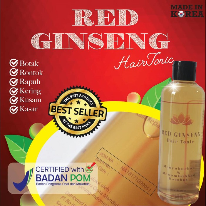 Jual MELTBLOWN X Red Ginseng Hair Tonic Vitamin Rambut Rambut Rontok ...