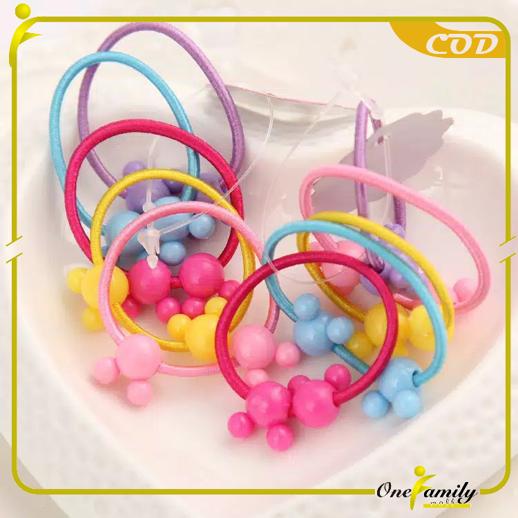Jual ONE-C9 Ikat Rambut Anak Anak / Kuncir Rambut Kuda Anak Anak ...
