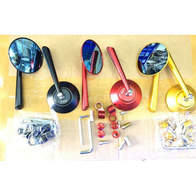 Jual spion custom rizoma bulat full cnc retro classic universal seperti ...