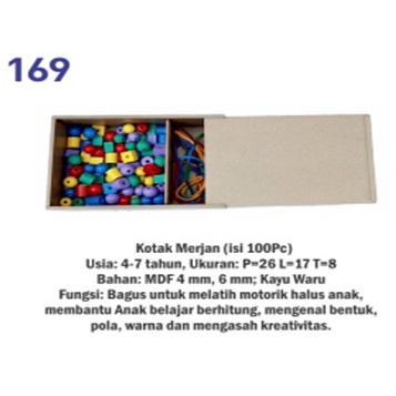 Jual Alat Peraga Edukatif Kotak Merjan (isi 100Pc) | Shopee Indonesia