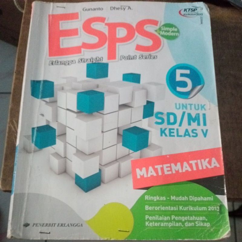 Jual buku Esps Matematika untuk SD MI kelas 5 | Shopee Indonesia