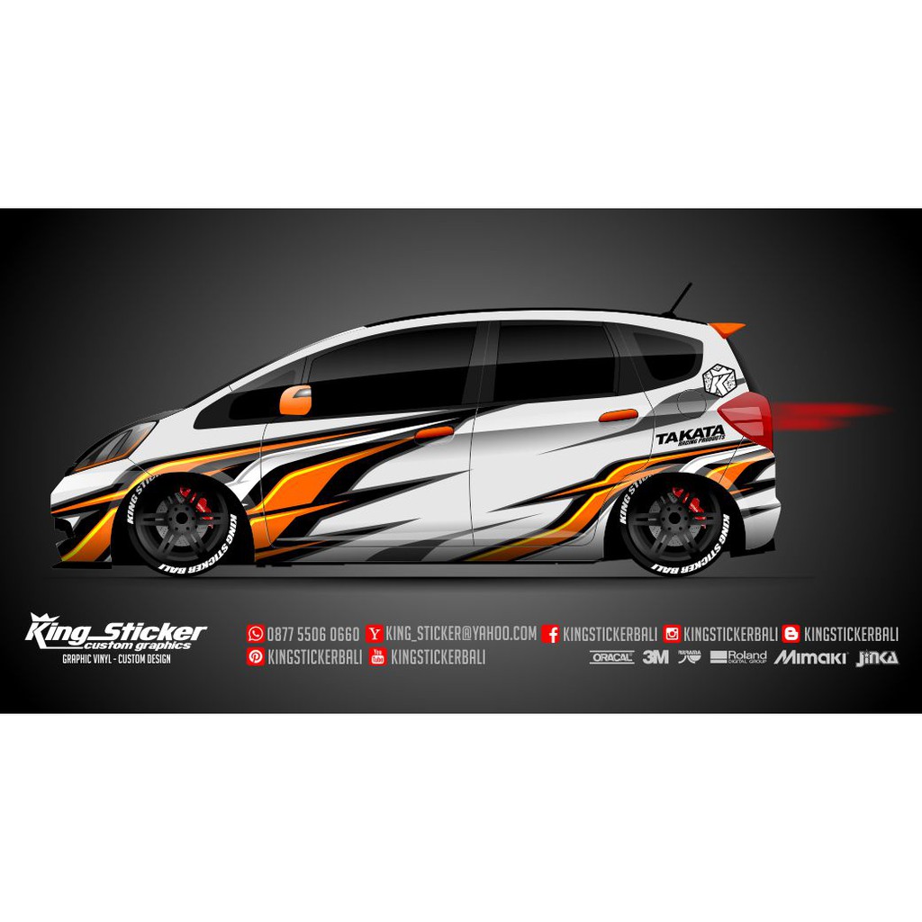 Jual [COD] cutting sticker mobil racing sport terbaru | Shopee Indonesia
