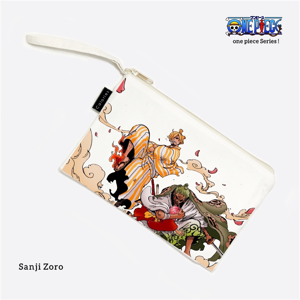 Jual Dompet pouch One piece Anime Luffy Ace Yamato Law Kid Zoro Sanji ...