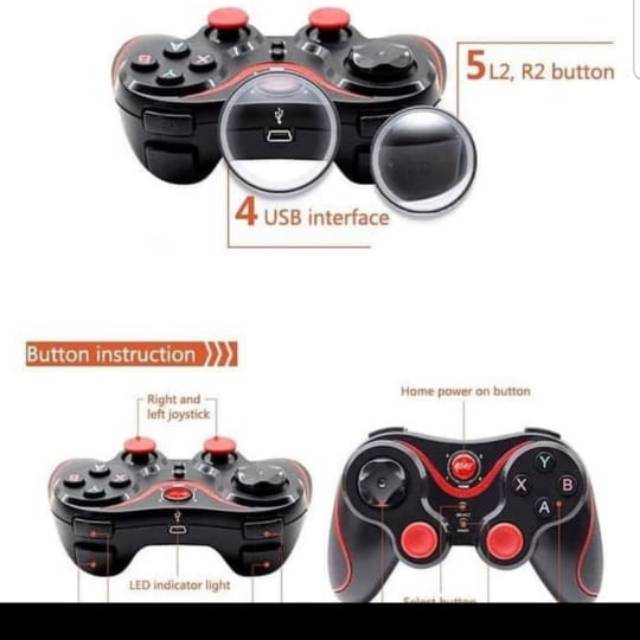 Jual Gamepad Controller For Android With Holder | Shopee Indonesia
