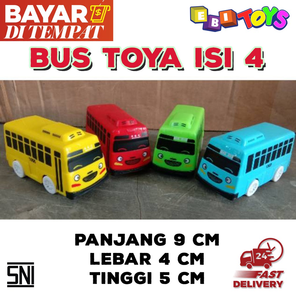 Jual Mainan Bus The Little Bus Mini Isi 4 Lengkap LUCU MURAH | Shopee ...