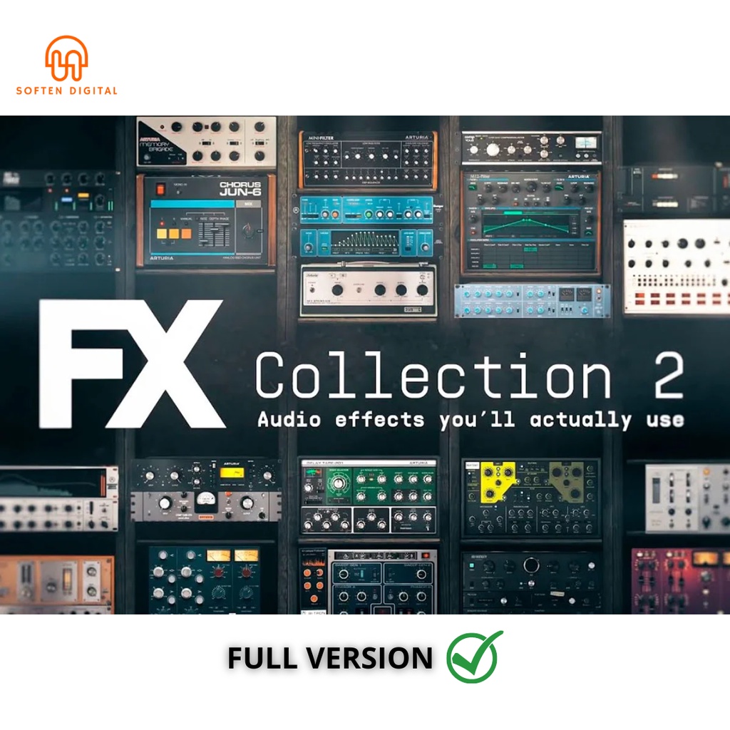 Jual Arturia FX Collection 2 VST Plugins trio of legendary compressors ...