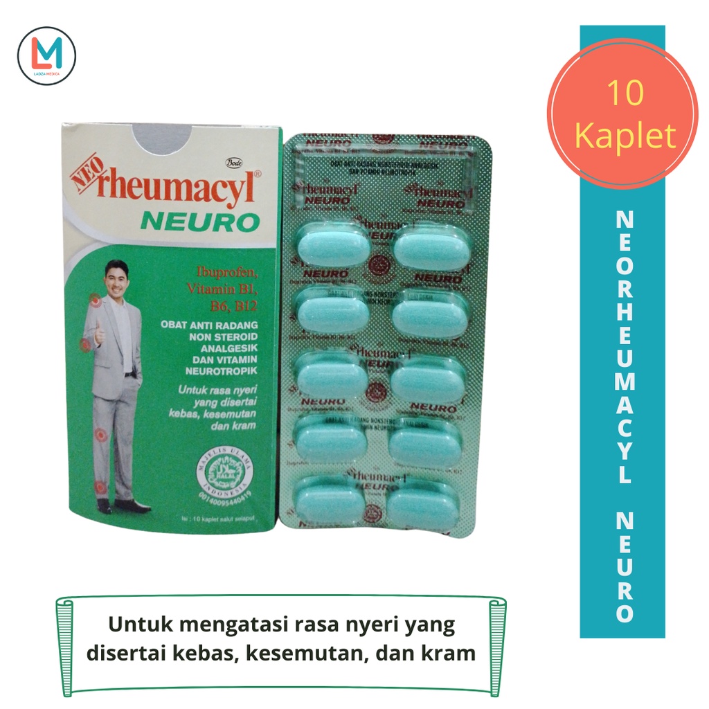 Jual Neo Rheumacyl Neuro 1 Strip 10 Kaplet | Obat Anti Radang Non ...