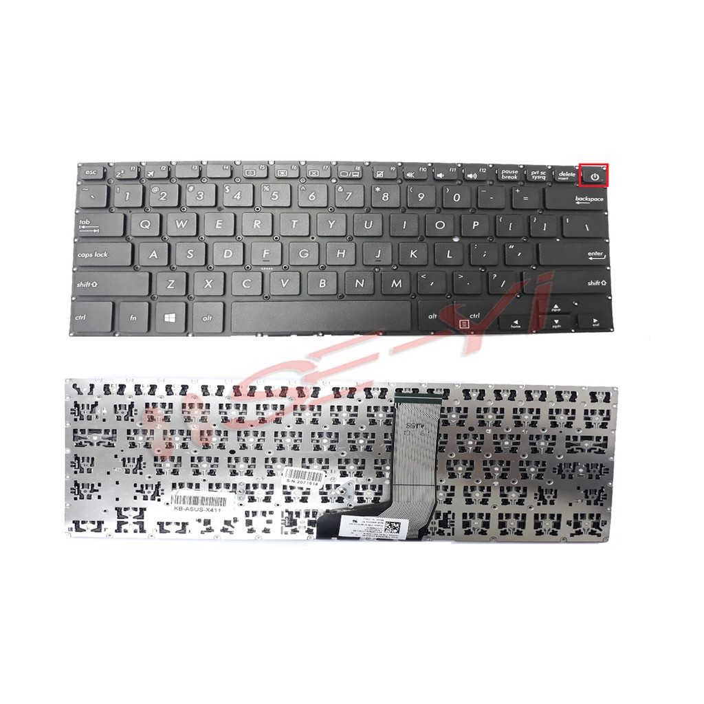 Jual Keyboard Asus A411 A411Q A411U X411 X411U X411Q X411M X411N | Shopee Indonesia
