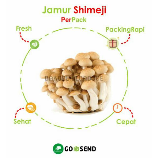 Jual JAMUR SHIMEJI PACK / MUSHROOM / FRESH VEGETABLES / VEGETABLE ...