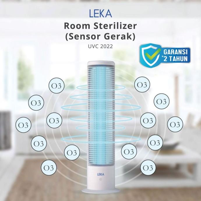 Jual LEKA 2022 UV Room Sterilizer Sensor Gerak (Sterilisasi Ruangan/Kantor) | Shopee Indonesia