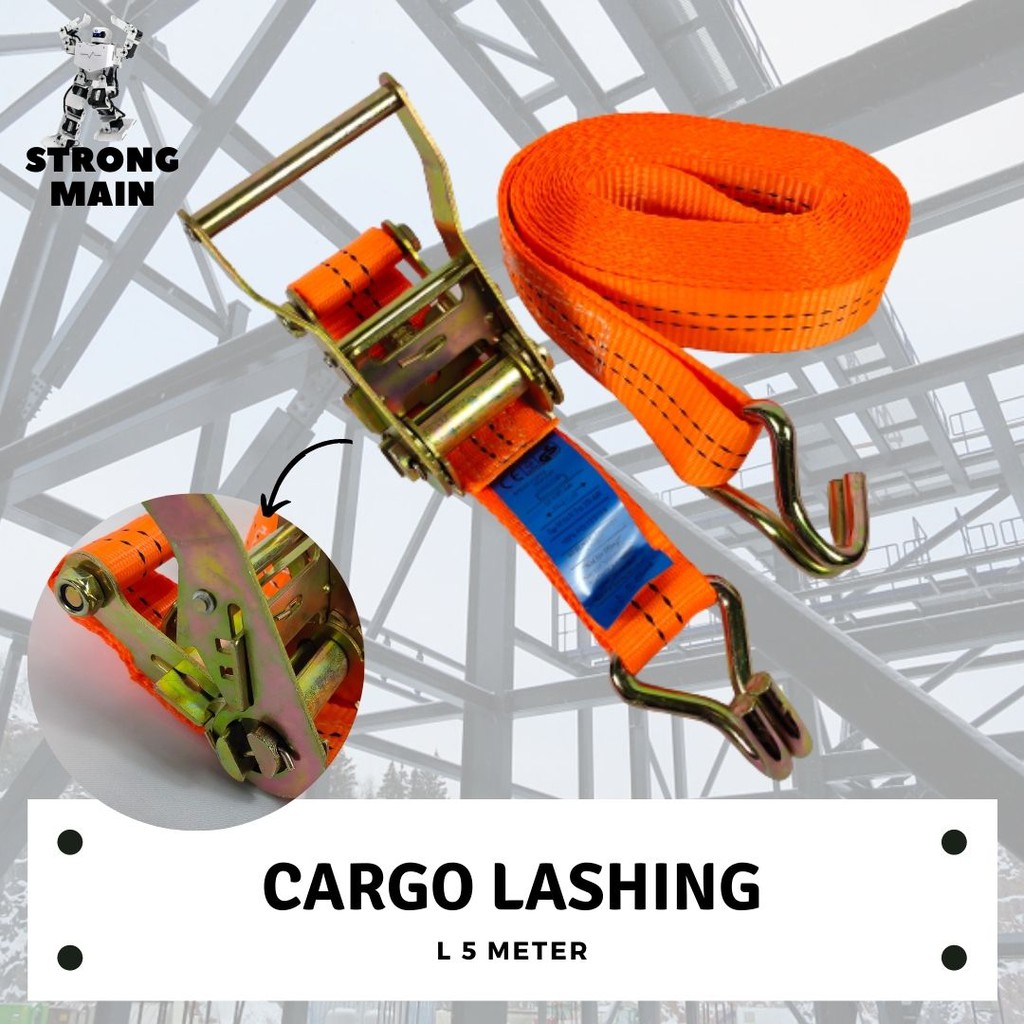 Jual 10T Cargo lashing - Tali pengikat barang | Shopee Indonesia