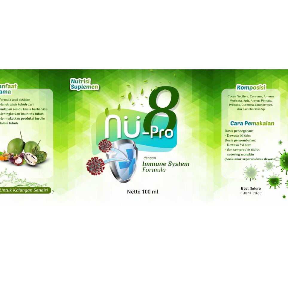 Jual GMB Nu Pro-8, Probiotik Siklus, immune system formula JGK Ready ...
