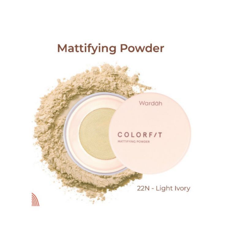 Jual WARDAH Colorfit Mattifying Powder 15g | Shopee Indonesia