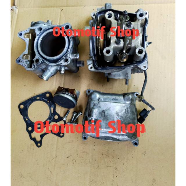 Jual Full set blok seher dan blok head honda vario 150 led original | Shopee Indonesia