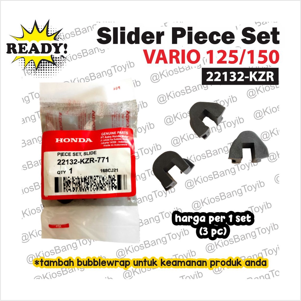 Jual Slider Piece Set Slide Honda VARIO 125 150 PCX 125 150 (22132-KZR ...