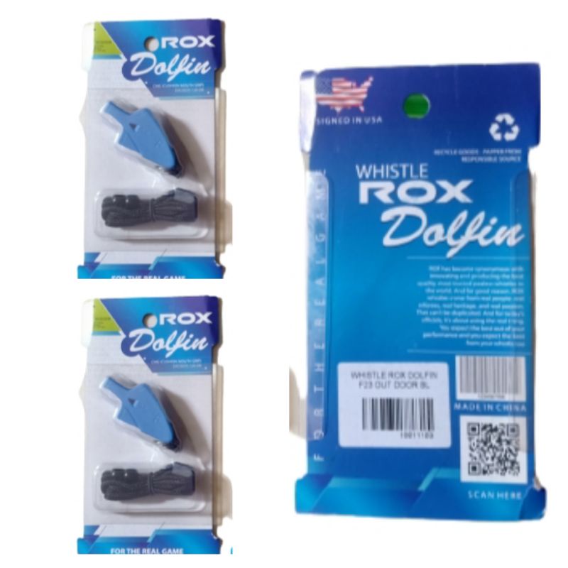 Jual Peluit Wasit Sepakbola Dolfin F Rox / Pluit Referee Futsal Dolfin ...