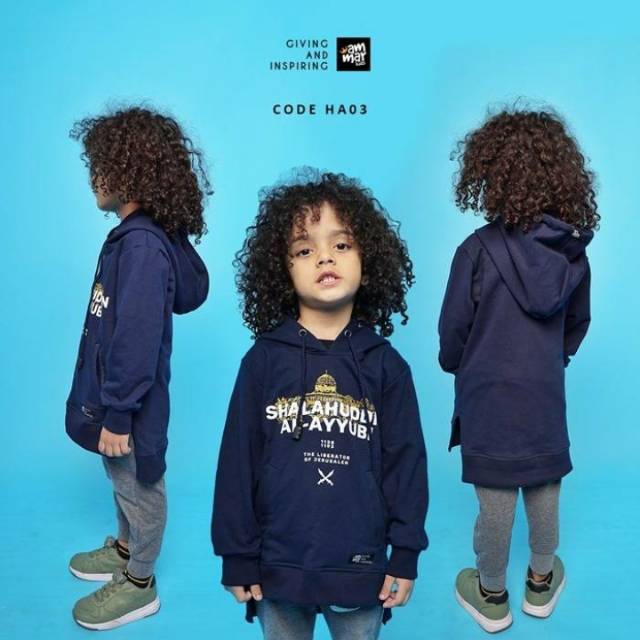 Jual Ammar kids Jaket hodie Shalahudin Al-Ayyubi | Shopee Indonesia