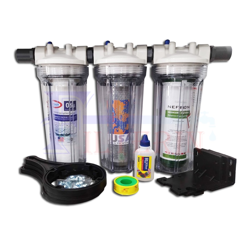 Jual Paket Triple Filter / Filter Air Siap Pakai (Mangan) | Shopee ...