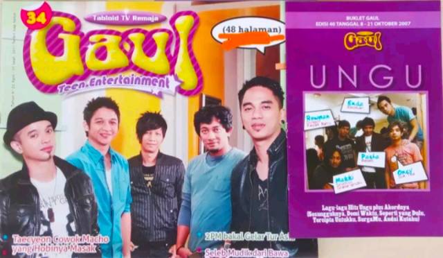 Jual Tabloid Gaul Ungu Band Cover | Shopee Indonesia