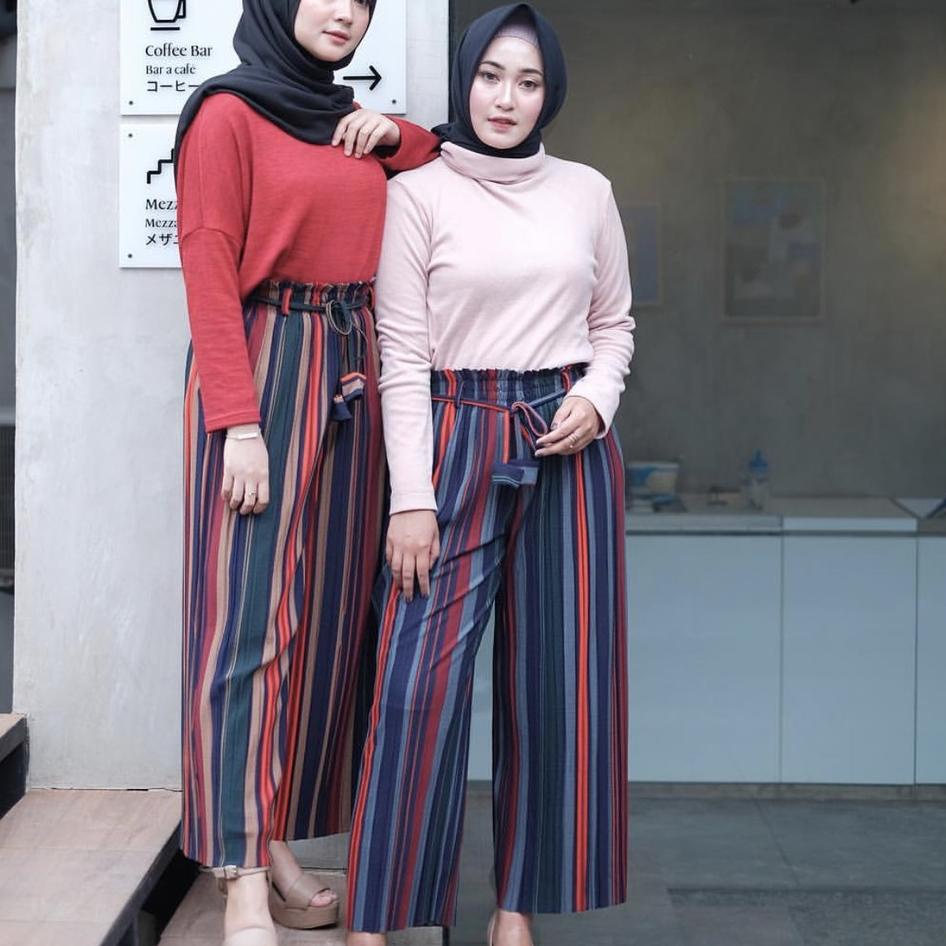 Jual CELANA KULOT PLISKET SALUR // KULOT CANDY | SOR.02Jl22ν | Shopee ...