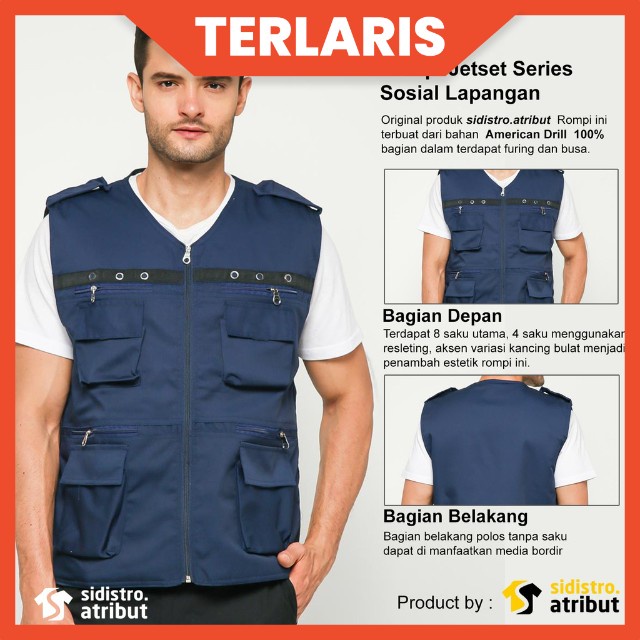 Jual ROMPI KEGIATAN SOSIAL LAPANGAN - ROMPI VEST OUTDOOR - ROMPI TUGAS ...