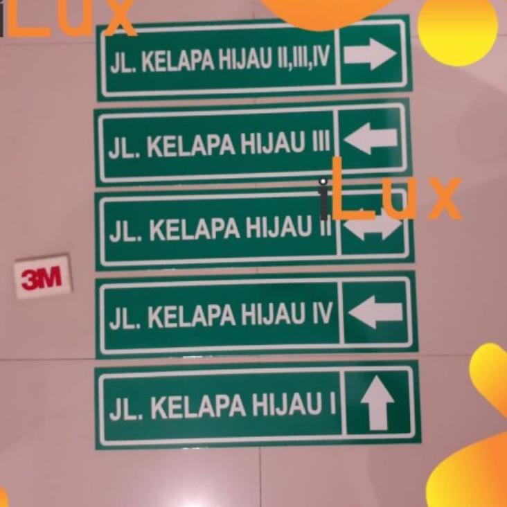 Jual PLANG NAMA JALAN | PAPAN NAMA JALAN | Shopee Indonesia